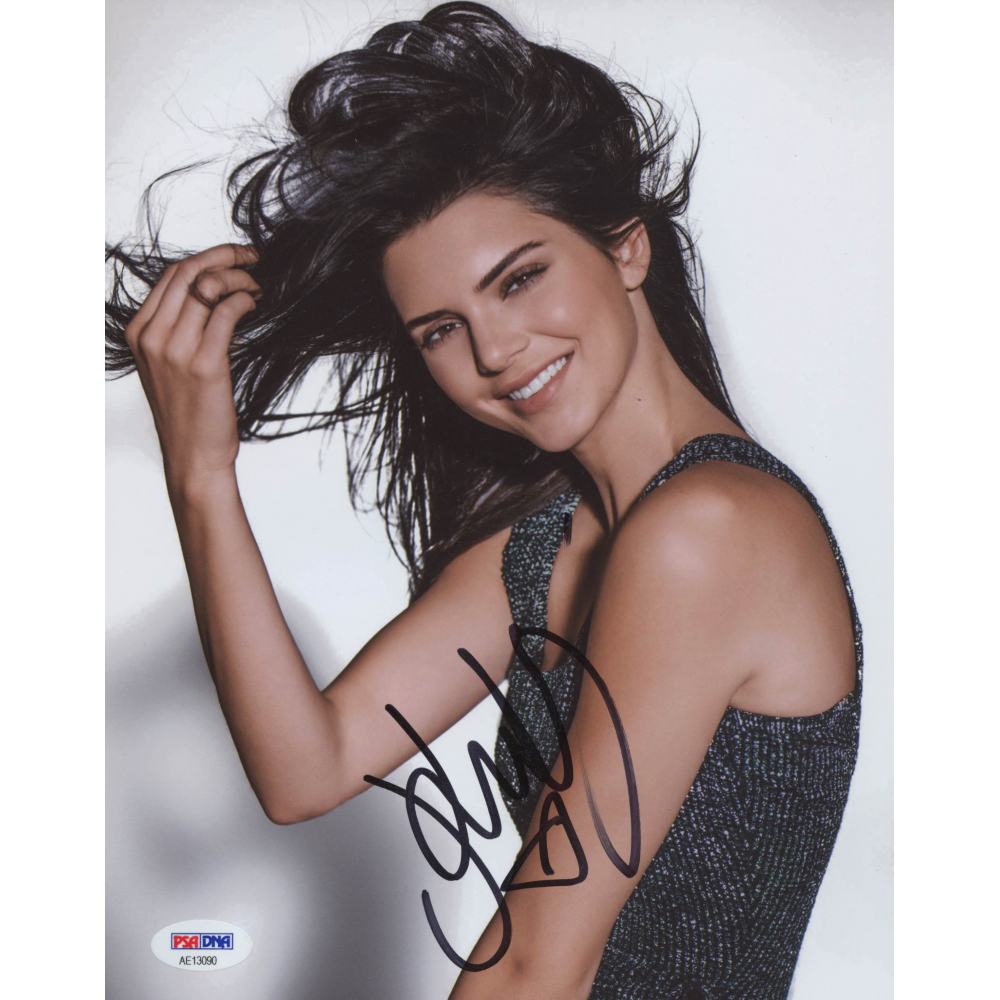 Kendall Jenner Signed 8x10 Photo (PSA COA) | Pristine Auction