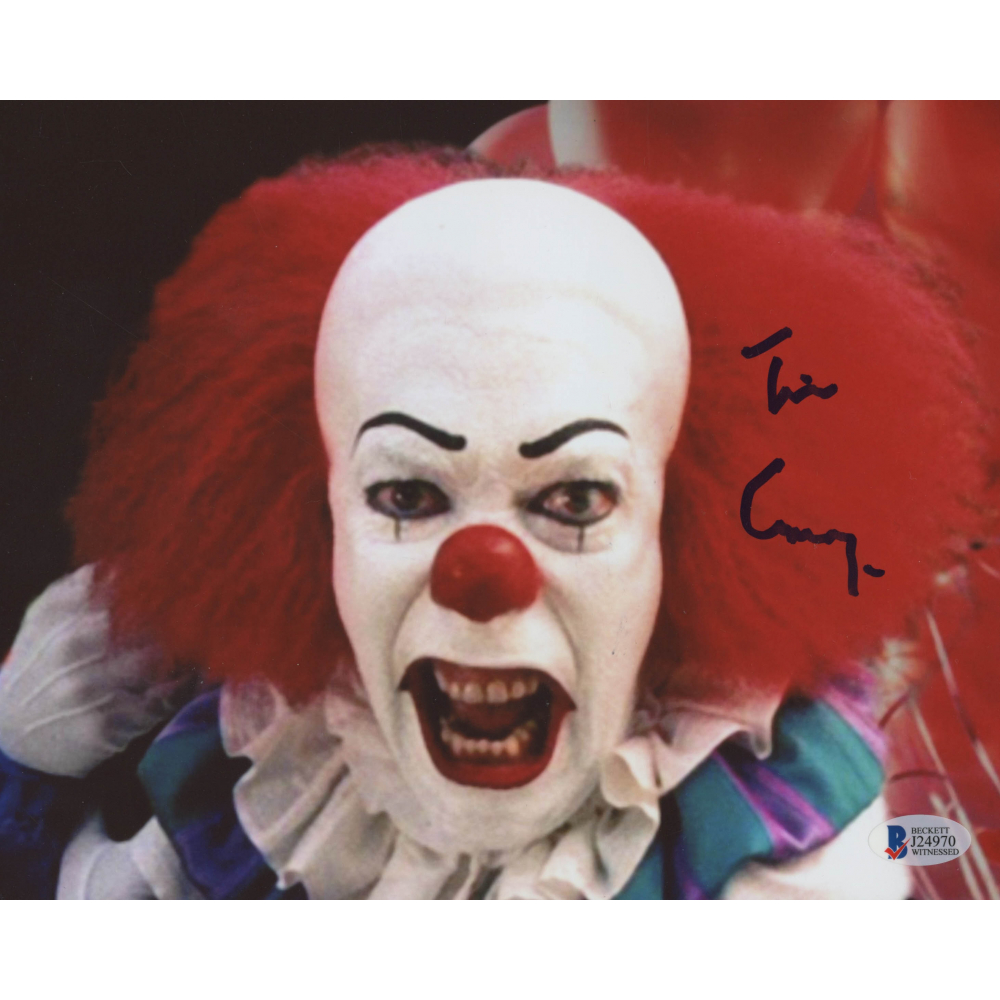 Tim Curry Signed "IT" 8x10 Photo (Beckett COA) | Pristine Auction