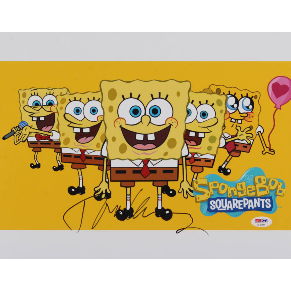 Tom Kenny Signed "SpongeBob SquarePants" 11x14 Photo (PSA COA ...