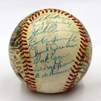 George Sosnak Hand-Painted 1964 Detroit Tigers Baseball Team-Signed by ...
