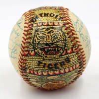 George Sosnak Hand-Painted 1964 Detroit Tigers Baseball Team-Signed by ...