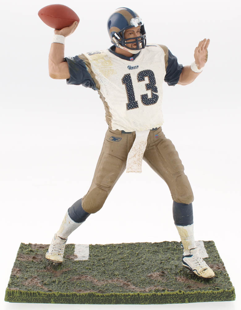 2001 Kurt Warner Rams 7" Painted McFarlane Figurine | Pristine Auction