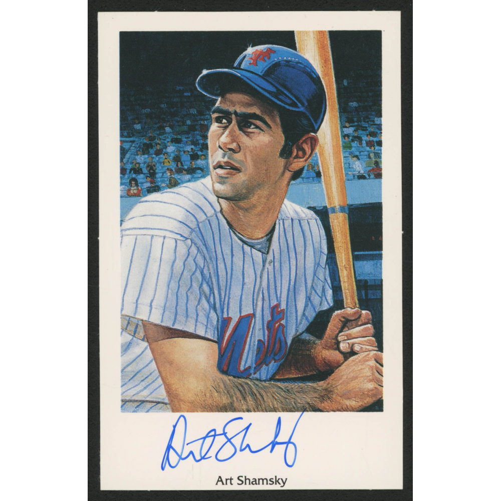 Art Shamsky Signed 1994 New York Mets Postcard (JSA COA) | Pristine Auction