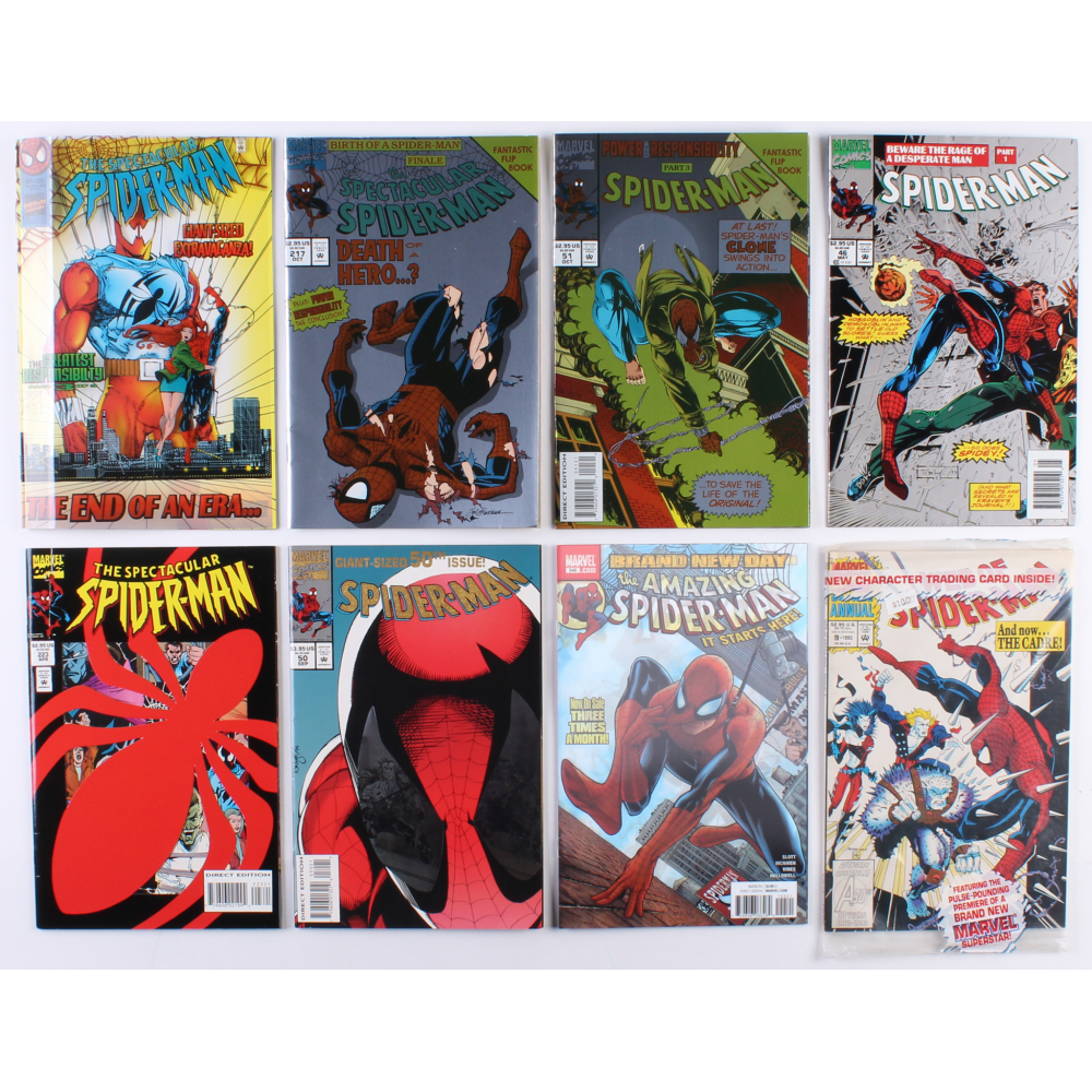Lot of (8) Marvel Special Edition Spider-Man Comic Books | Pristine Auction
