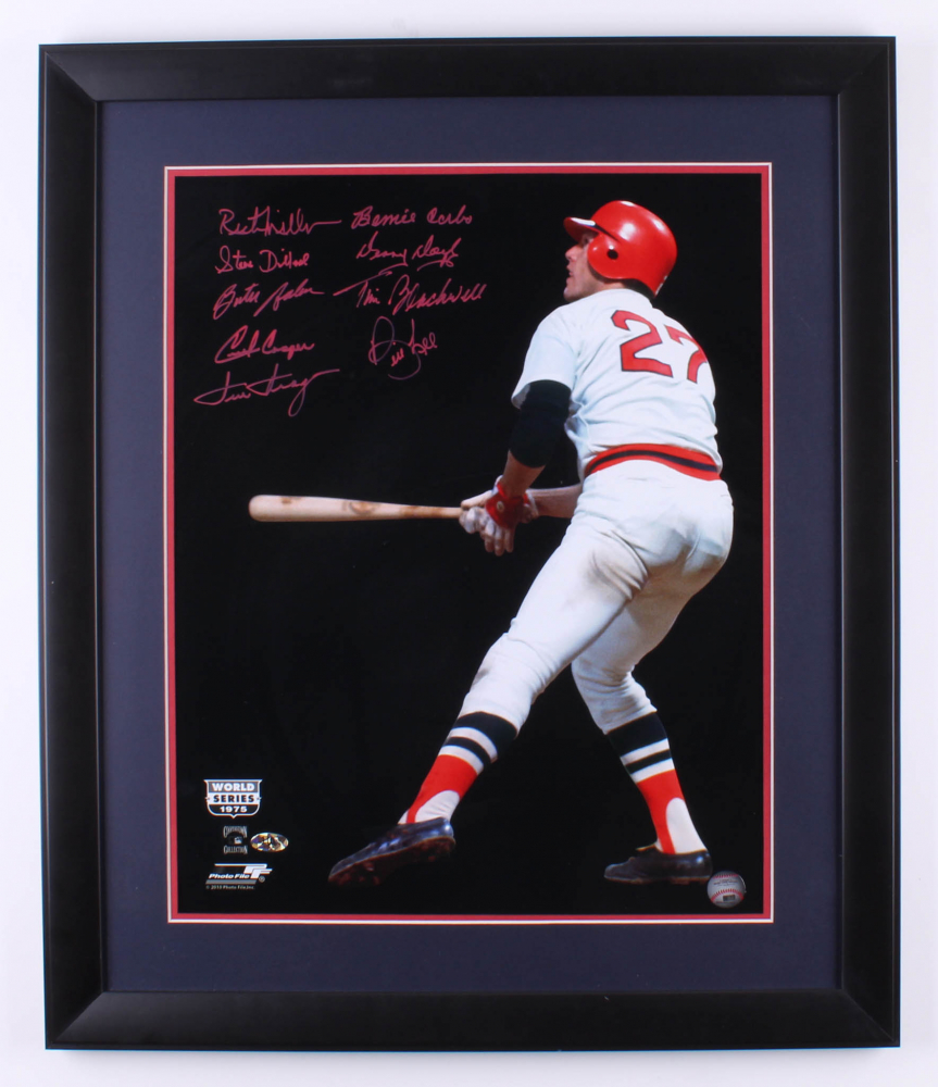Boston Red Sox 1975 World Series 23x27 Custom Framed Photo Display Team ...