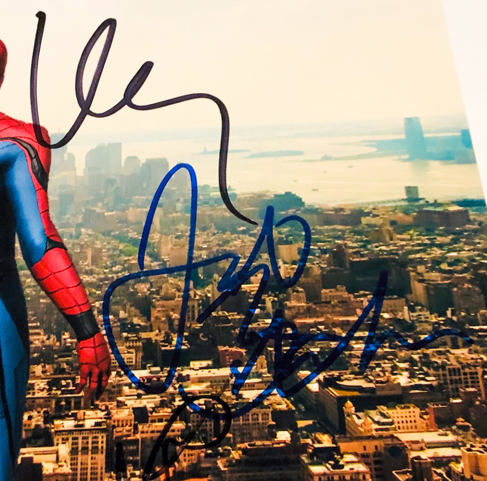 Spider-Man: Homecoming 11x14 Photo Cast-Signed by (5) With Tom Holland ...