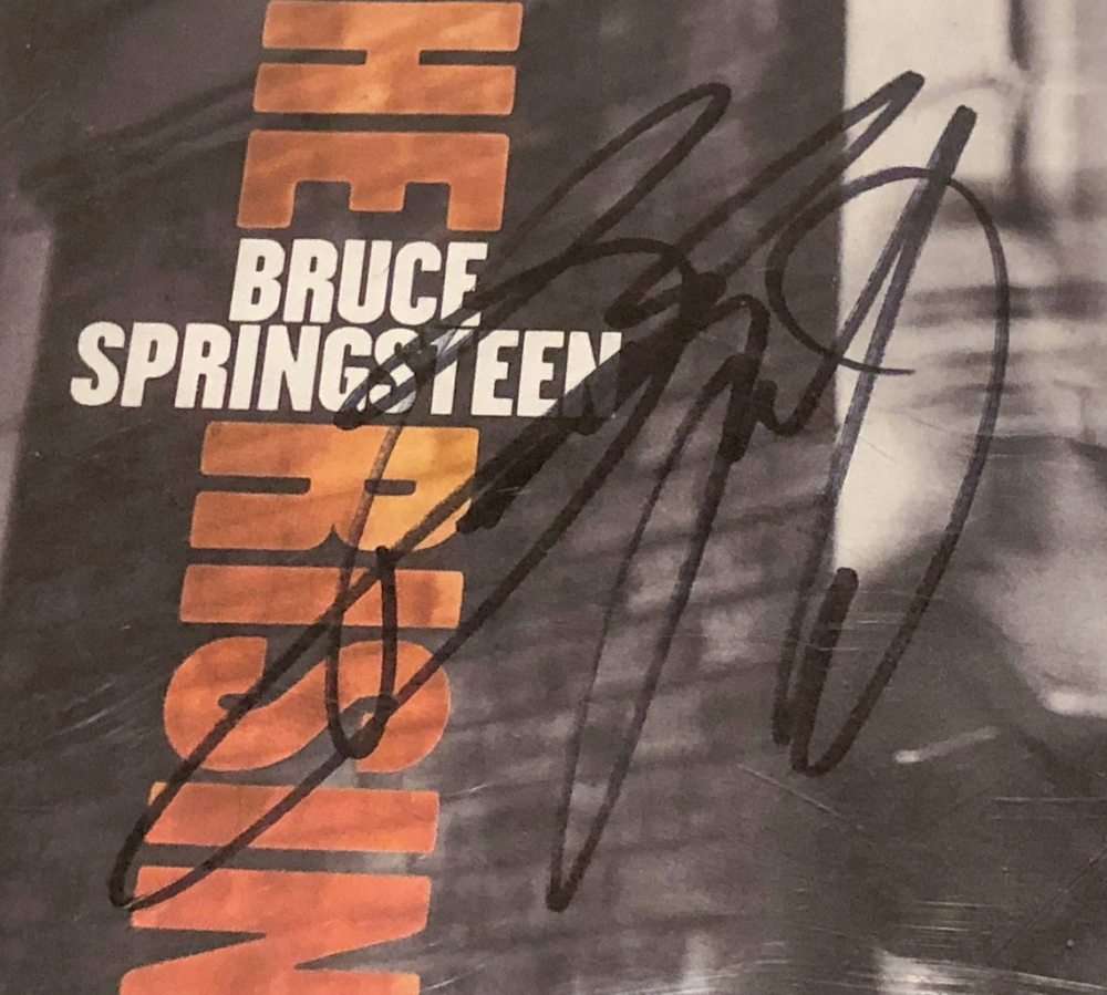 Bruce Springsteen Signed "The Rising" CD Cover (PSA Encapsulated ...
