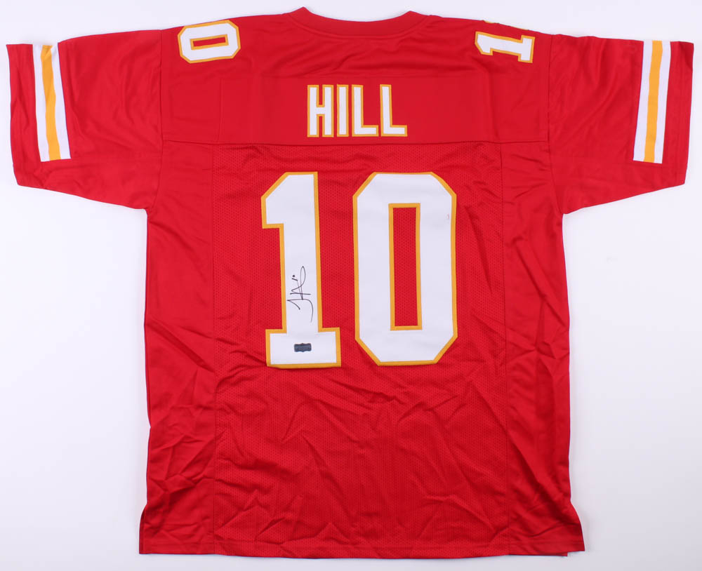 Tyreek Hill Signed Kansas City Chiefs Jersey (Radtke COA) | Pristine ...
