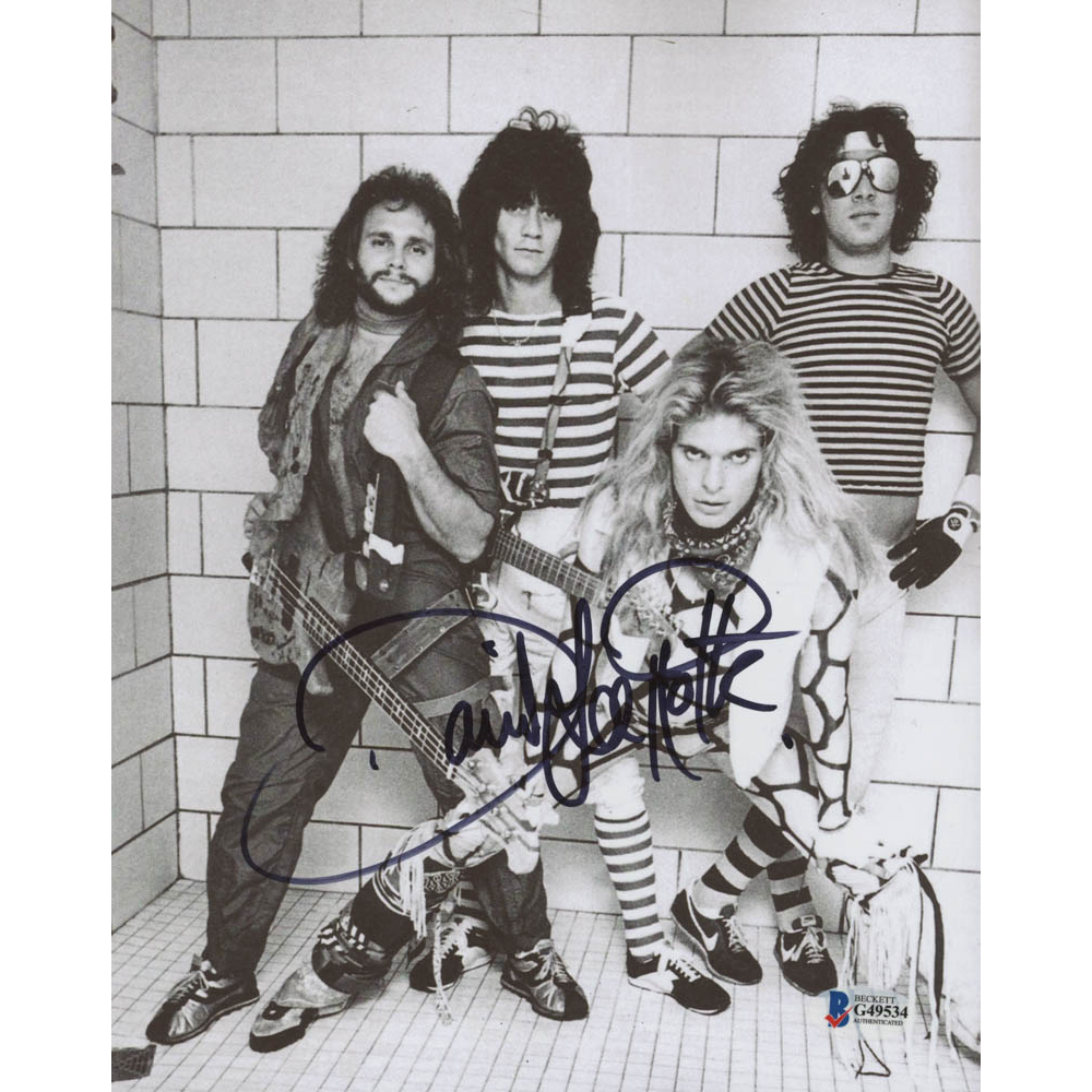 David Lee Roth Signed "Van Halen" 8x10 Photo (Beckett COA) | Pristine ...
