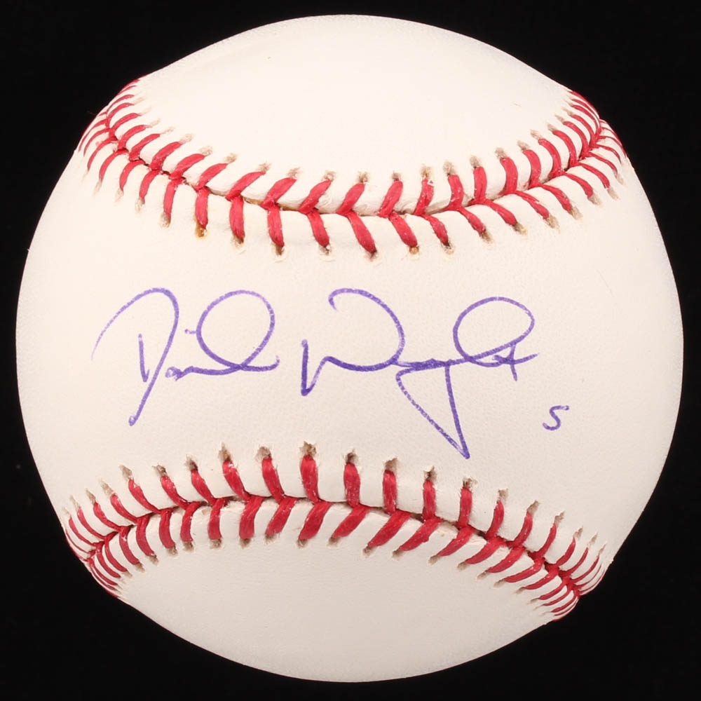 David Wright Signed OML Baseball (Locker Room Memorabilia COA & Wright ...