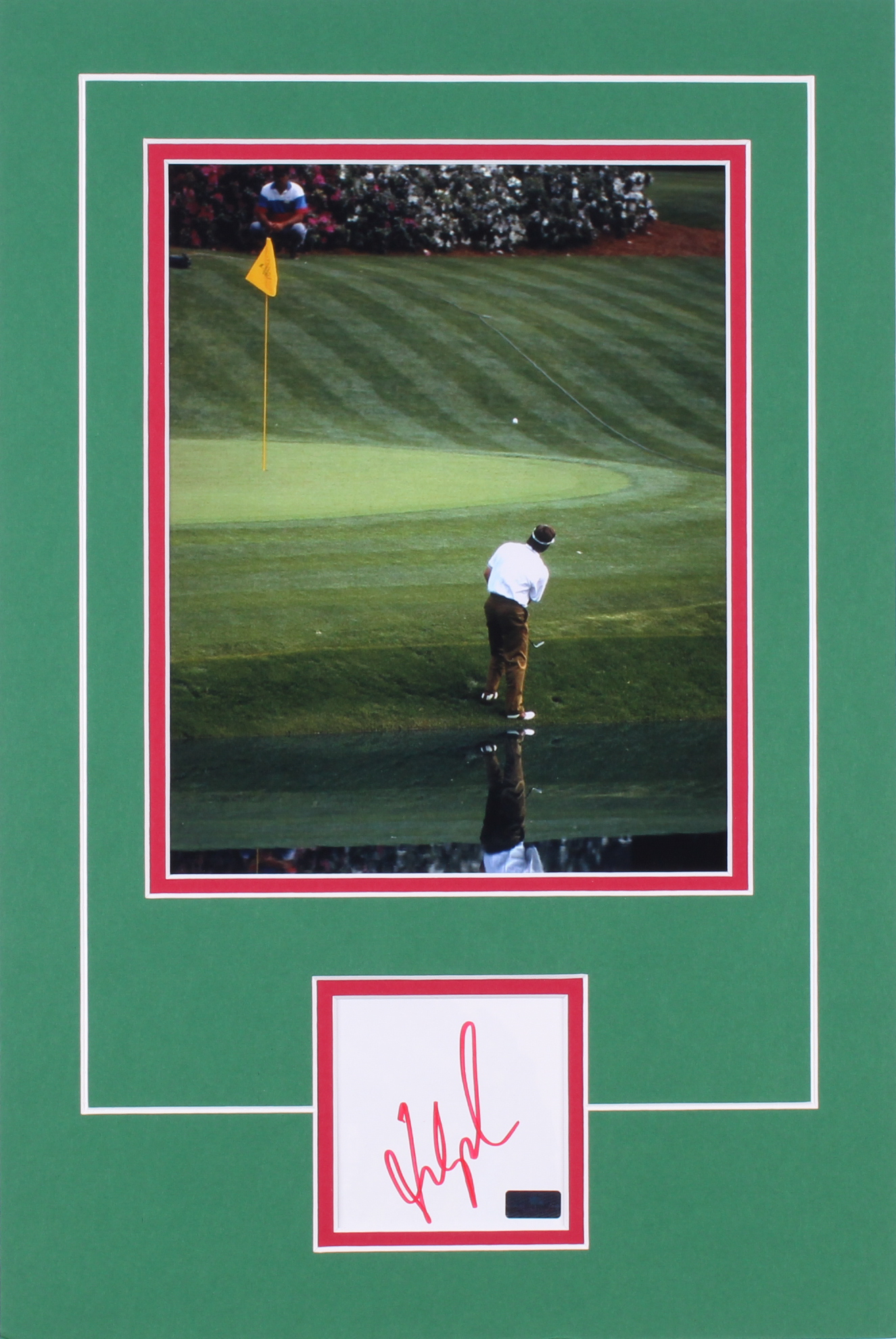 Fred Couples Signed 12x18 Custom Matted Cut Display with Photo (Palm ...