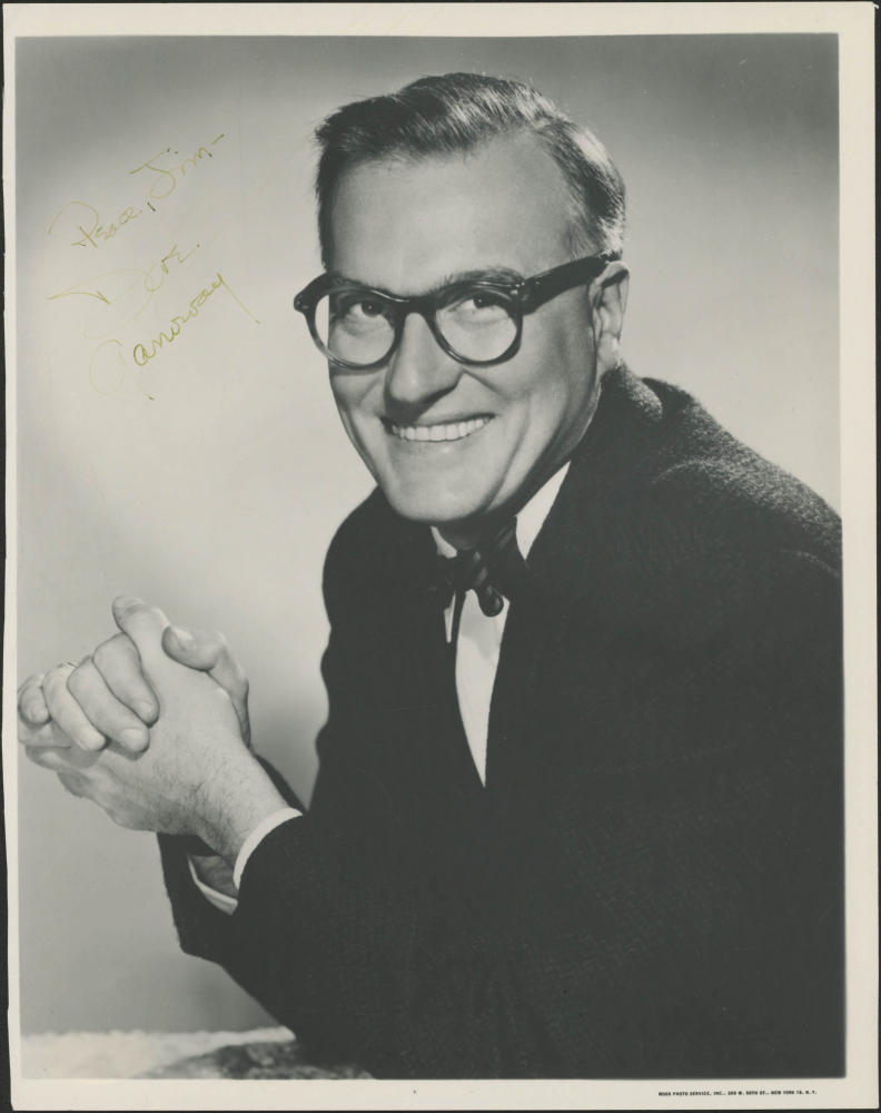 Dave Garroway Signed 8x10 Photo Inscribed "Peace" (JSA COA) | Pristine ...