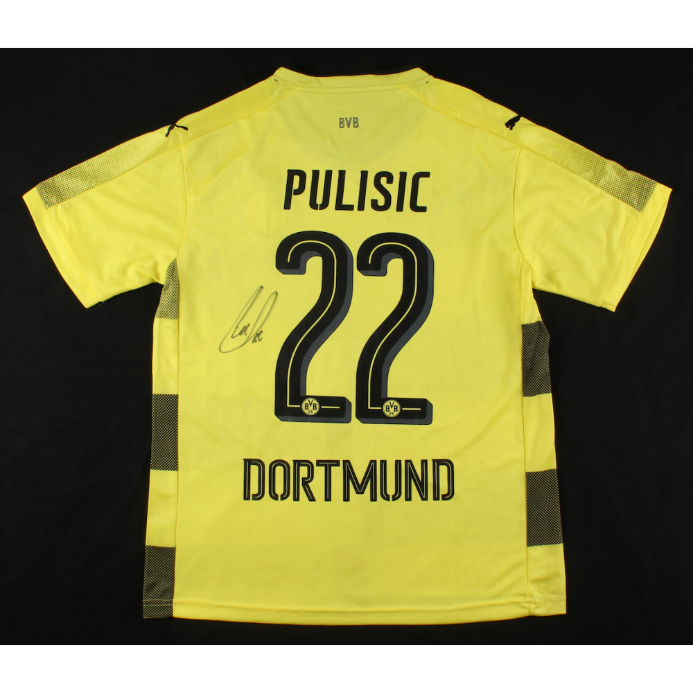 Christian Pulisic Signed Borussia Dortmund Jersey (JSA LOA) | Pristine ...