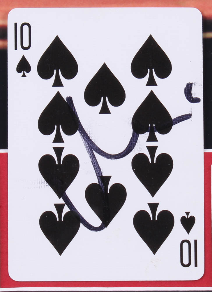 Matt Damon Signed "Rounders" 18x18 Custom Framed Playing Card Display ...