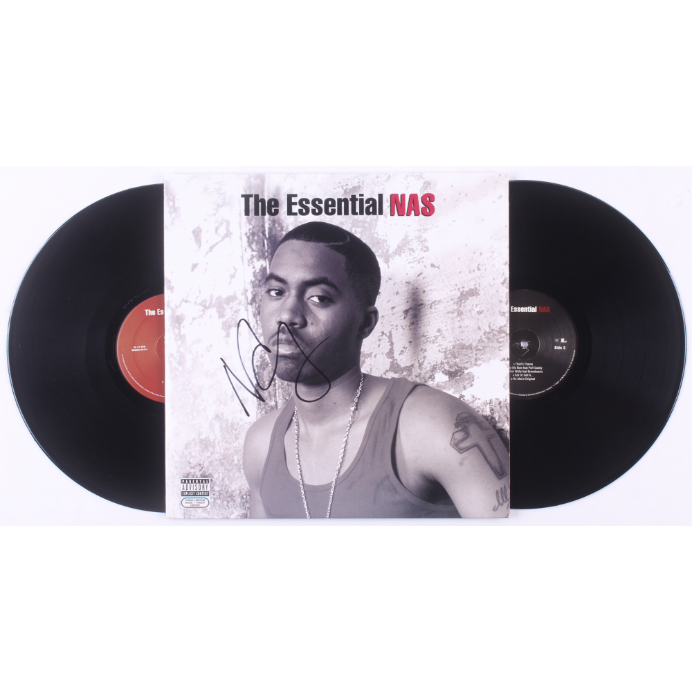 Nas Signed "The Essential NAS" Vinyl Record Album (Beckett COA ...