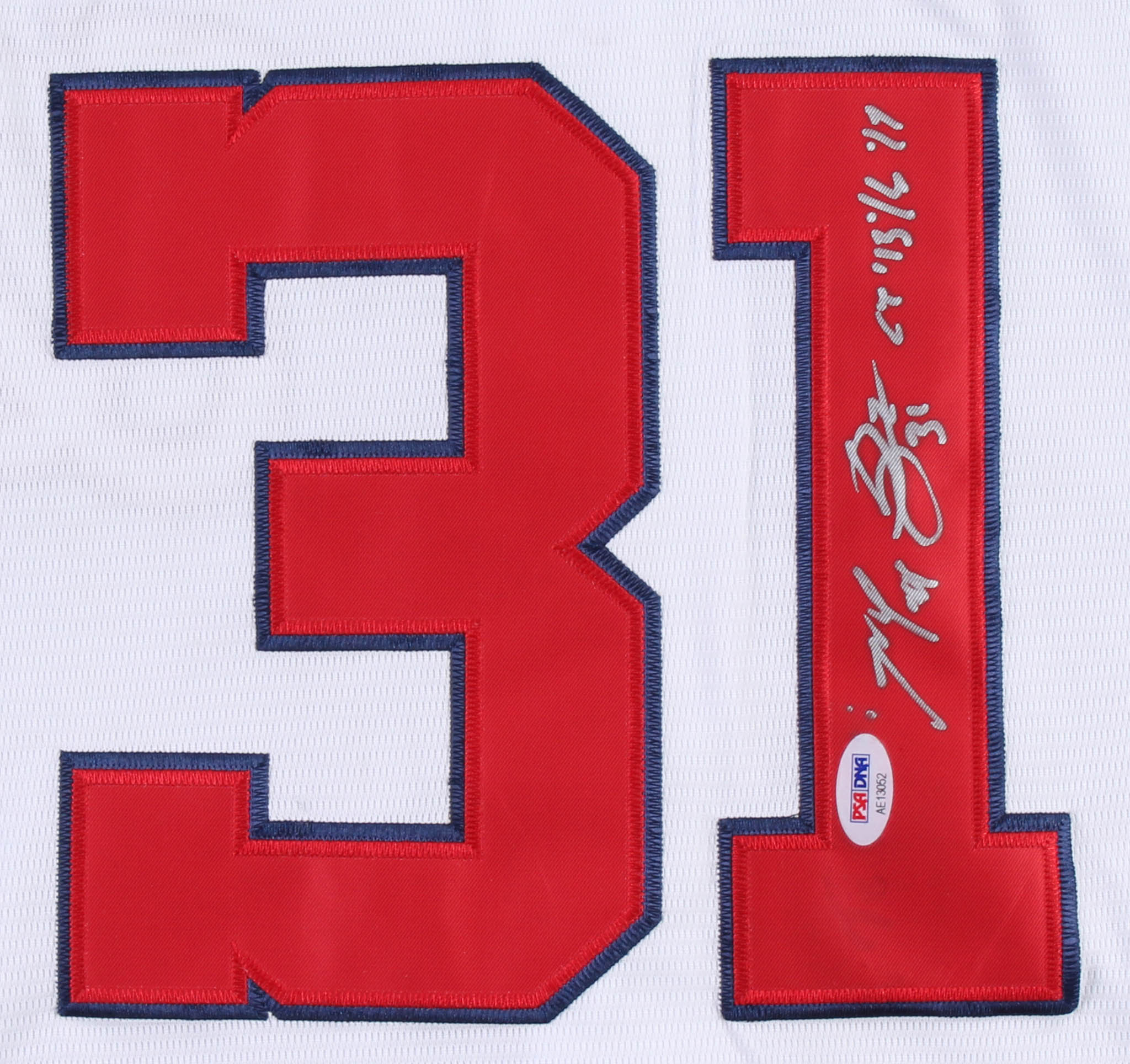 Max Scherzer Signed Washington Nationals Jersey Inscribed "CY '13 '16 ...