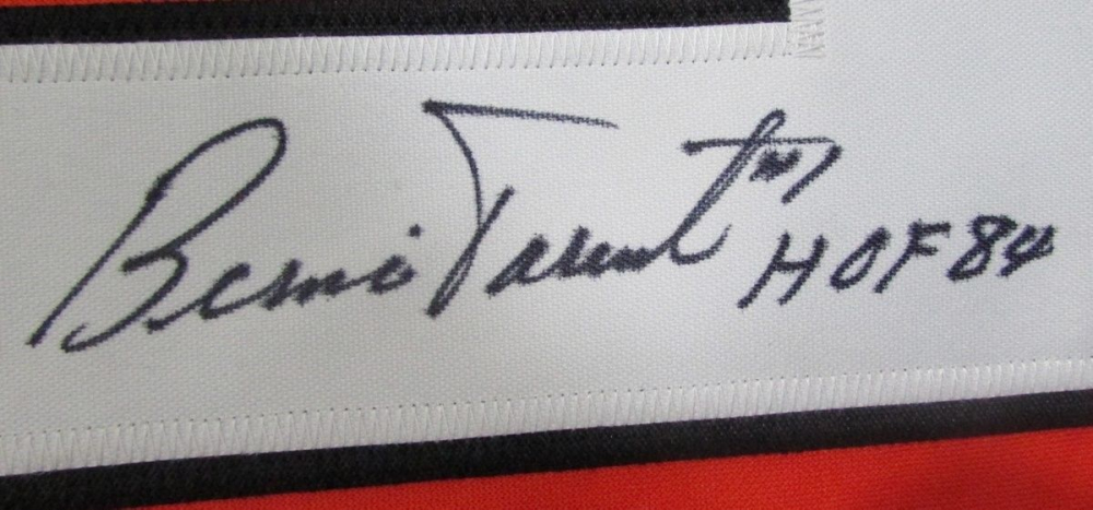 Bernie Parent Signed Jersey Inscribed "HOF 84" (JSA COA) | Pristine Auction