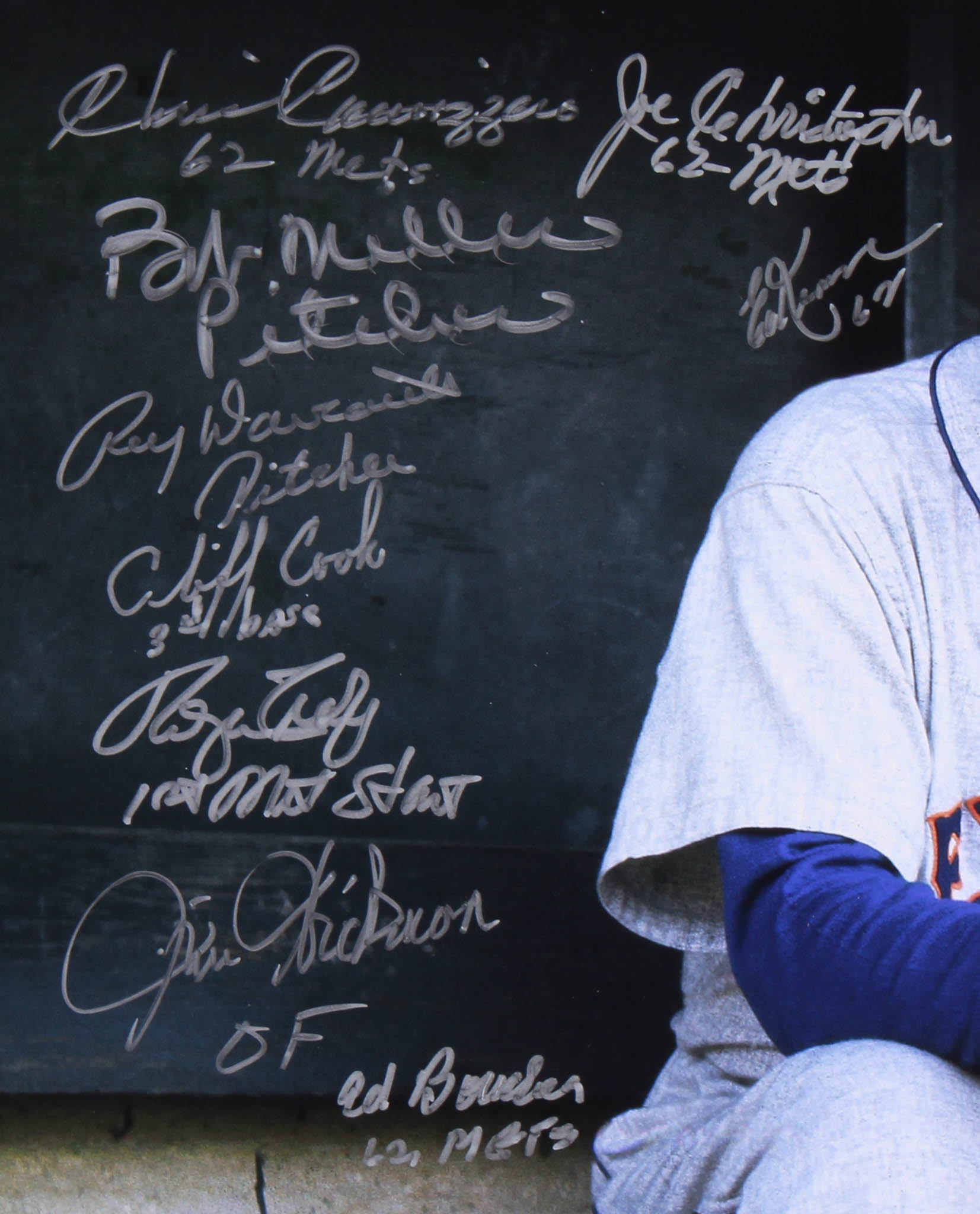 1962-65 New York Mets 16x20 Photo Team-Signed by (18) with Craig ...