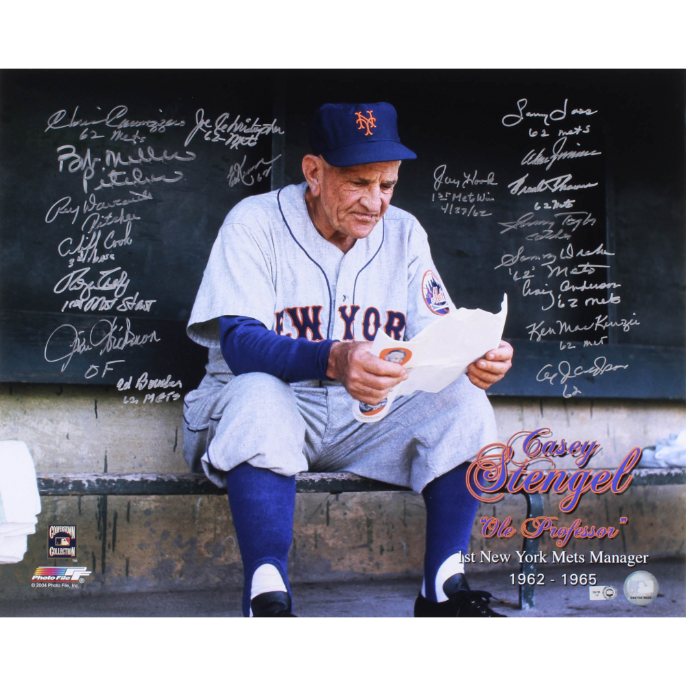 1962-65 New York Mets 16x20 Photo Team-Signed by (18) with Craig ...