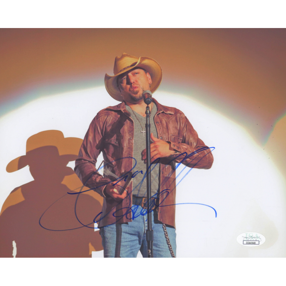 Jason Aldean Signed 8x10 Photo (JSA COA) | Pristine Auction