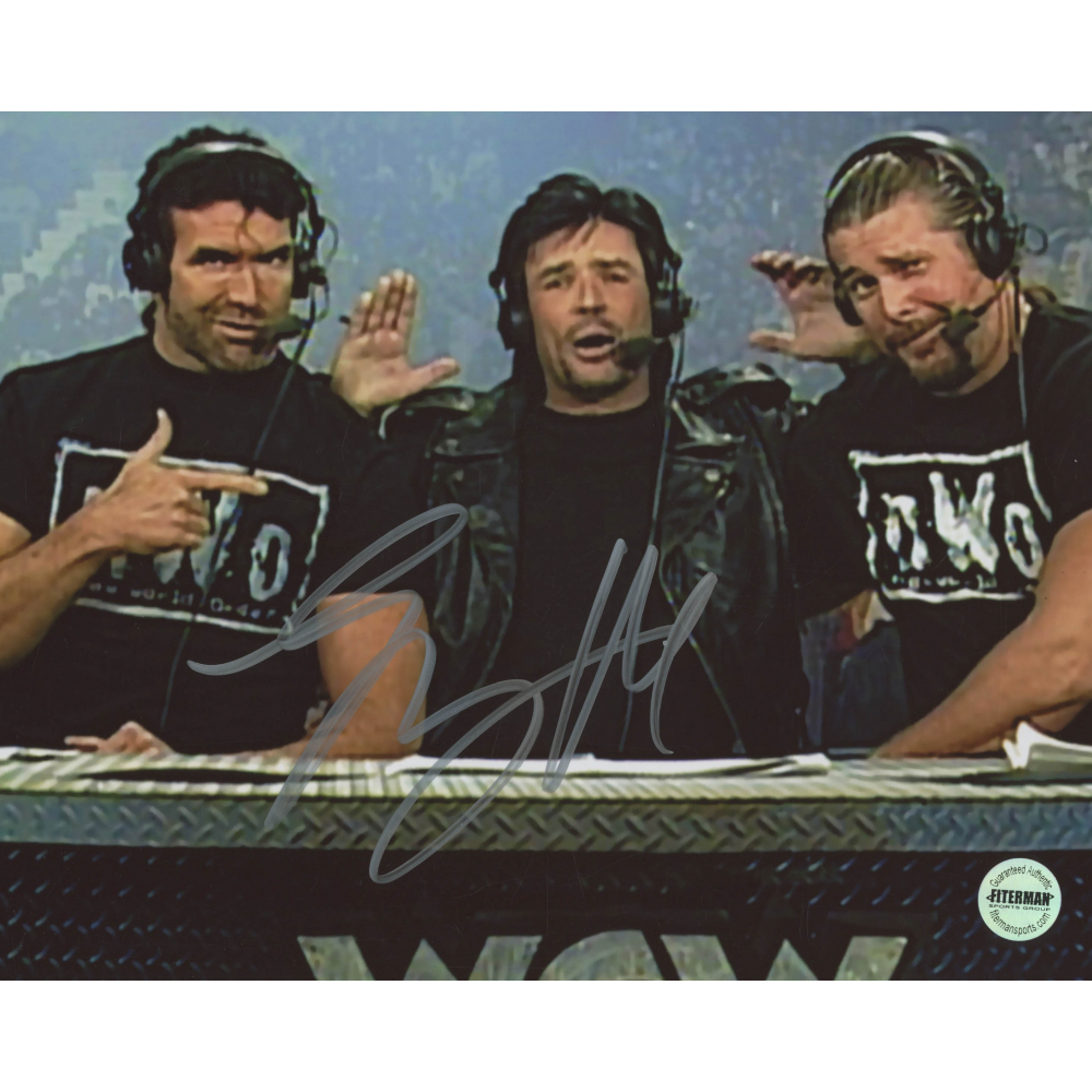 Eric Bischoff Signed NWO 8x10 Photo (Fiterman Sports Hologram ...