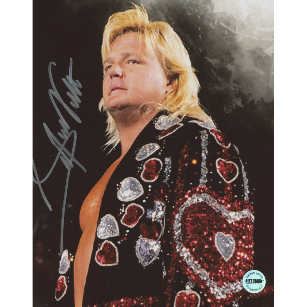Greg Valentine Signed WWF 8x10 Photo (Fiterman Sports Hologram ...