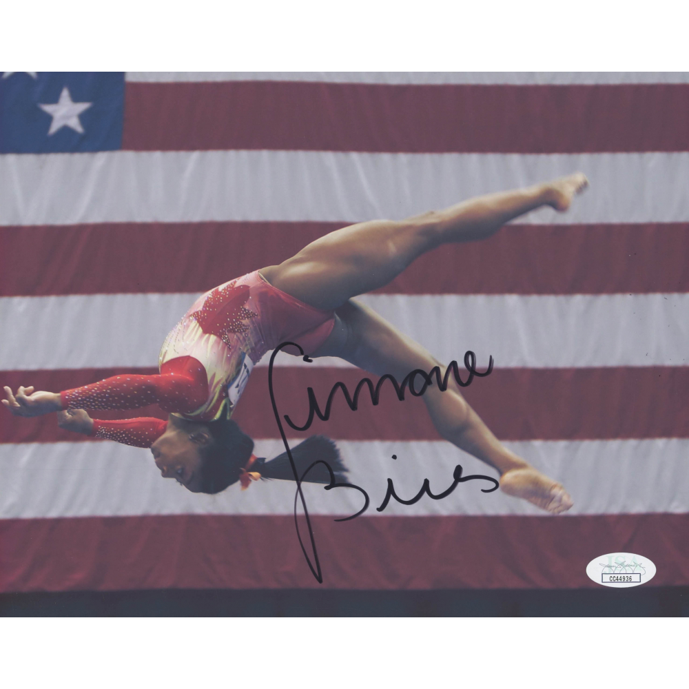 Simone Biles Signed Team USA 8x10 Photo (JSA COA) | Pristine Auction