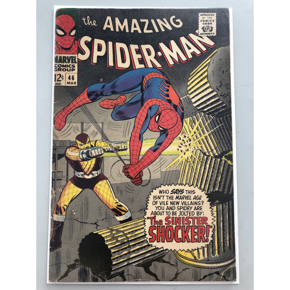 1967 1st Series "Amazing Spider-Man" Issue #46 Marvel Comic Book ...