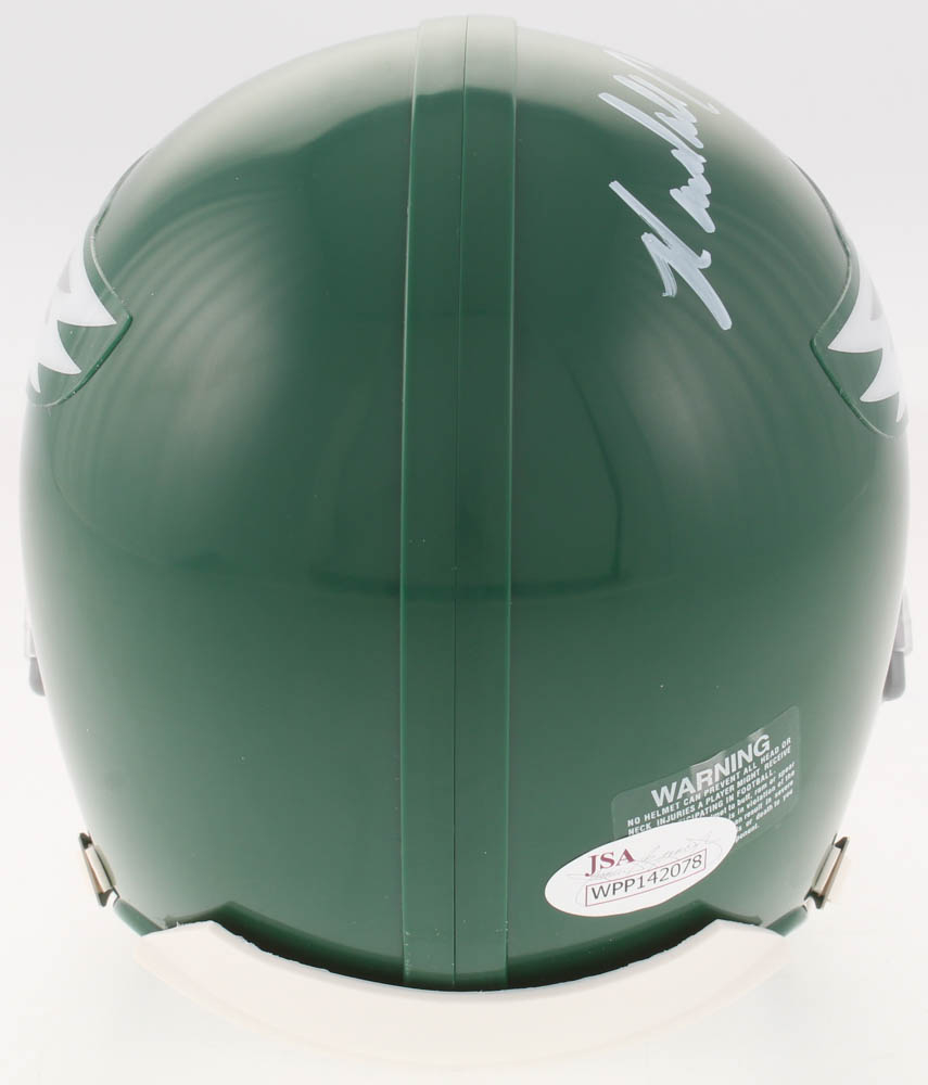 Randall Cunningham Signed Philadelphia Eagles Throwback Mini Helmet (JSA COA) | Pristine Auction