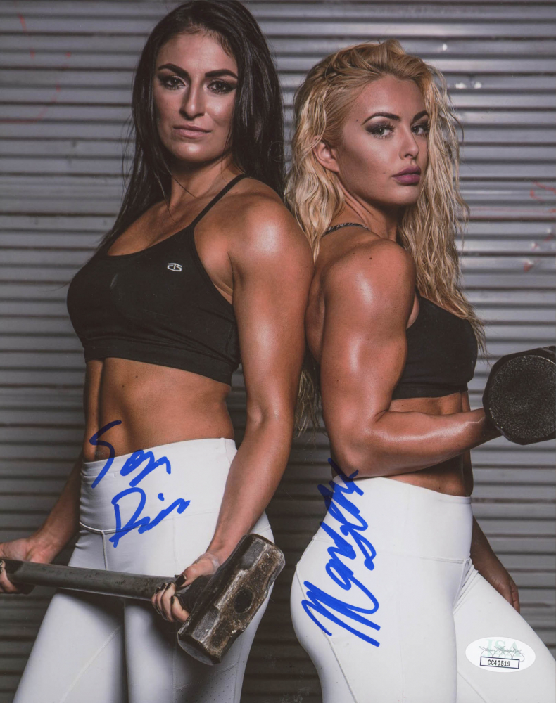 Mandy Rose & Sonya Deville Signed WWE 8x10 Photo (JSA COA) | Pristine Auction