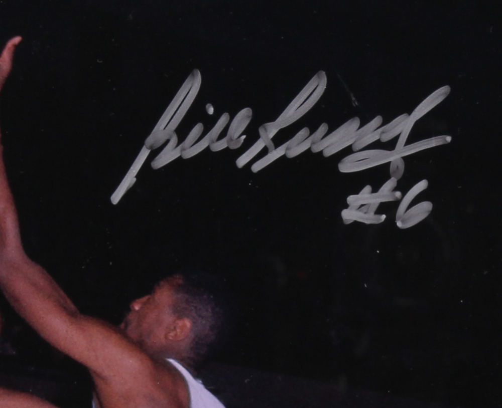 Bill Russell Signed Boston Celtics 17x22 Custom Framed Photo Display ...