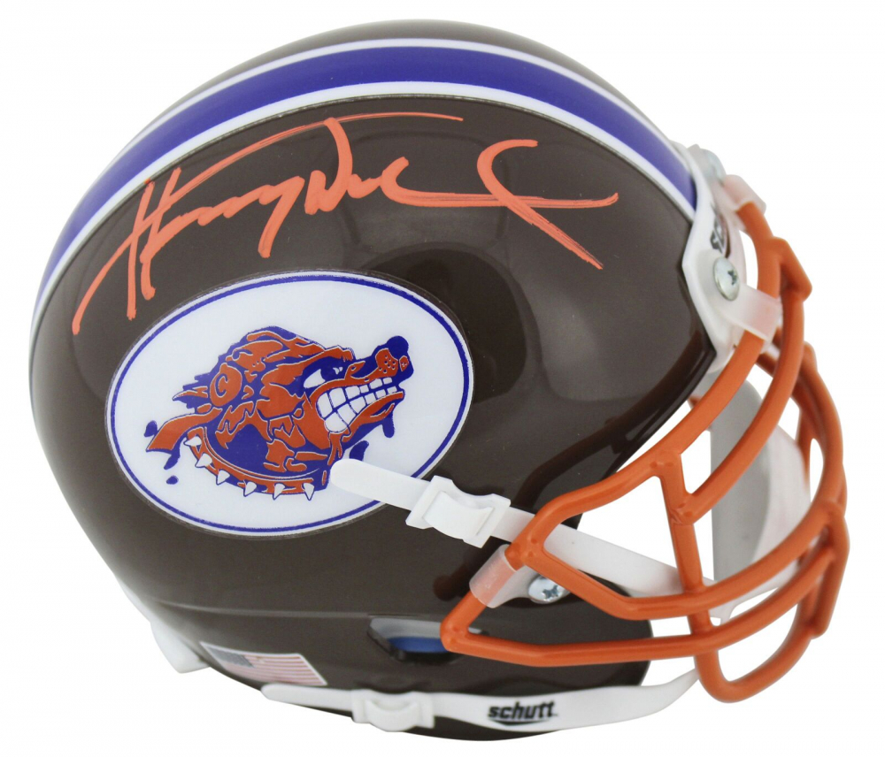 Henry Winkler Signed University of Louisiana Mud Dogs Mini-Helmet ...