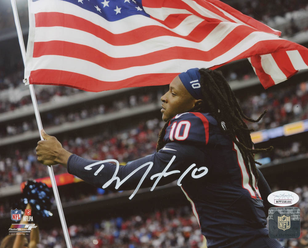 DeAndre Hopkins Signed Texans 8x10 Photo (JSA COA) | Pristine Auction