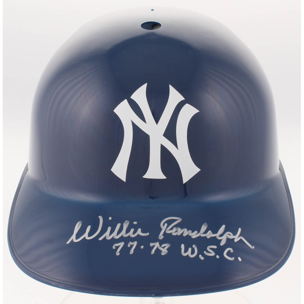 Willie Randolph Signed New York Yankees Full-Size Replica Batting ...