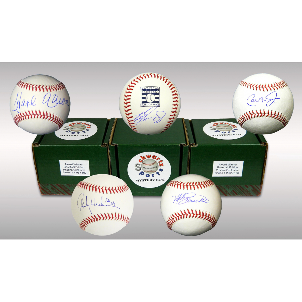 Schwartz Sports MLB Award Winners Baseball Mystery Box - Series 1 ...