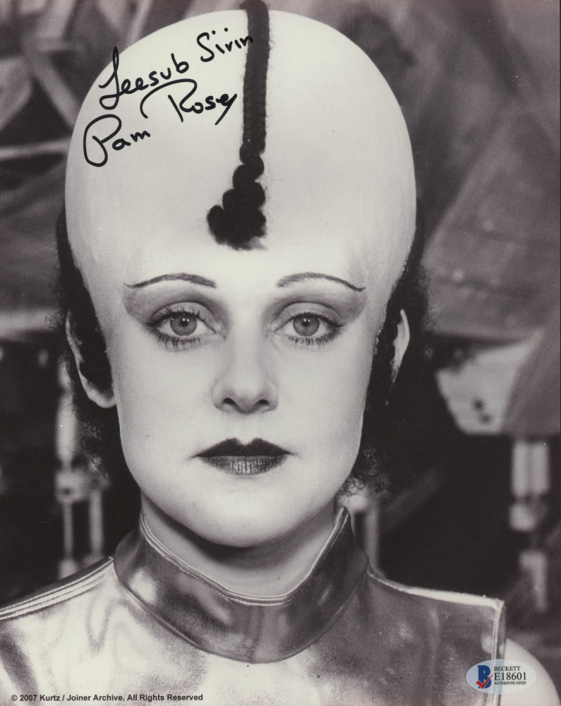 Pam Rose Signed "Star Wars" 8x10 Photo Inscribed "Leesub Sirln ...