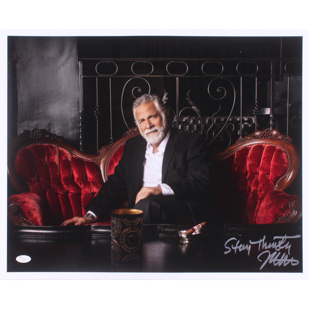 Jonathan Goldsmith Signed "The Most Interesting Man in the World" 17x21 ...