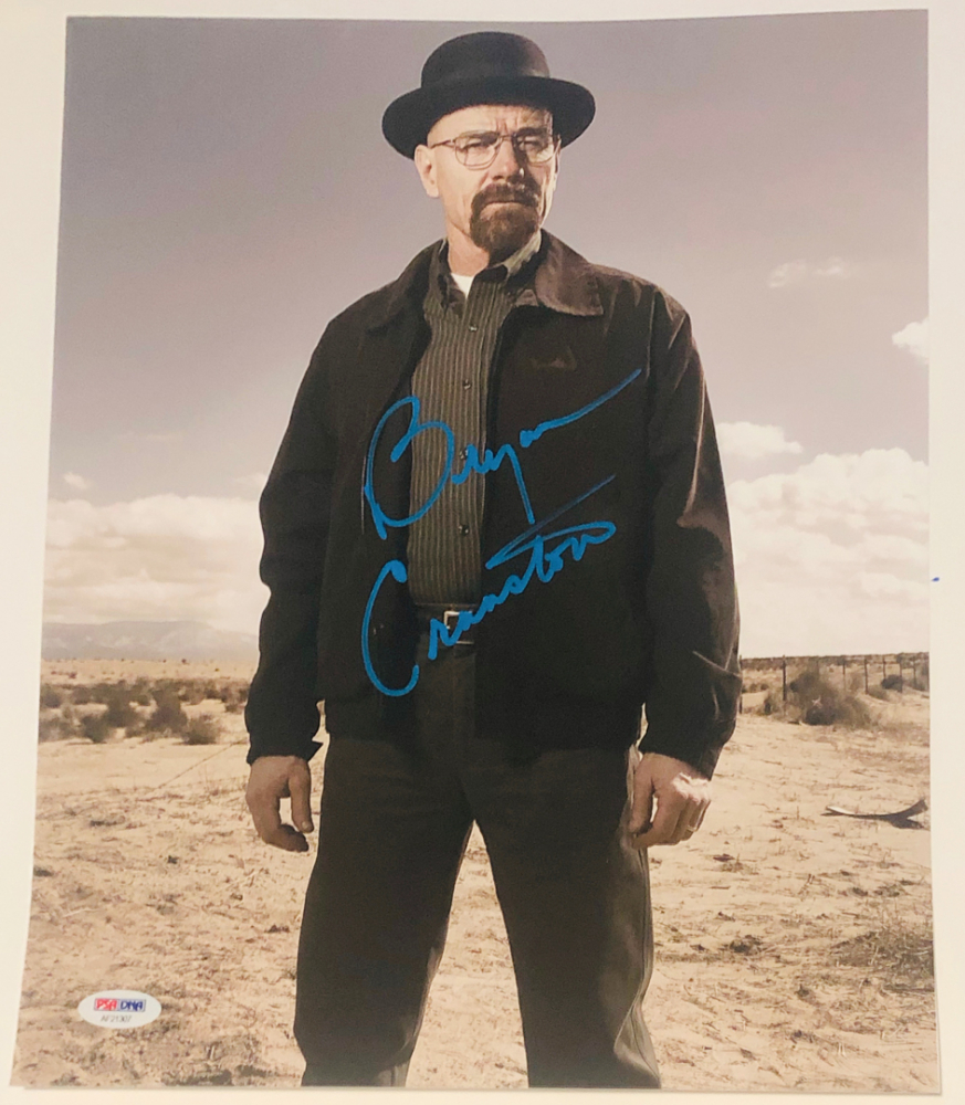 Bryan Cranston Signed "Breaking Bad" 11x14 Photo (PSA COA) | Pristine ...