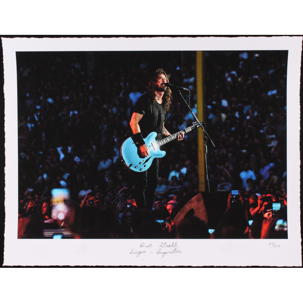 Historical Photo Archive - Dave Grohl "Singer - Songwriter" Limited ...