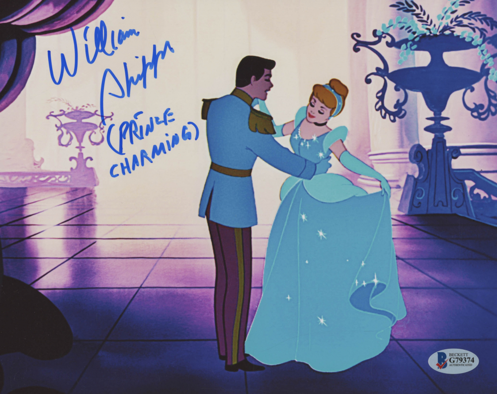 William Edward Phipps Signed "Cinderella" 8x10 Photo Inscribed "Prince ...