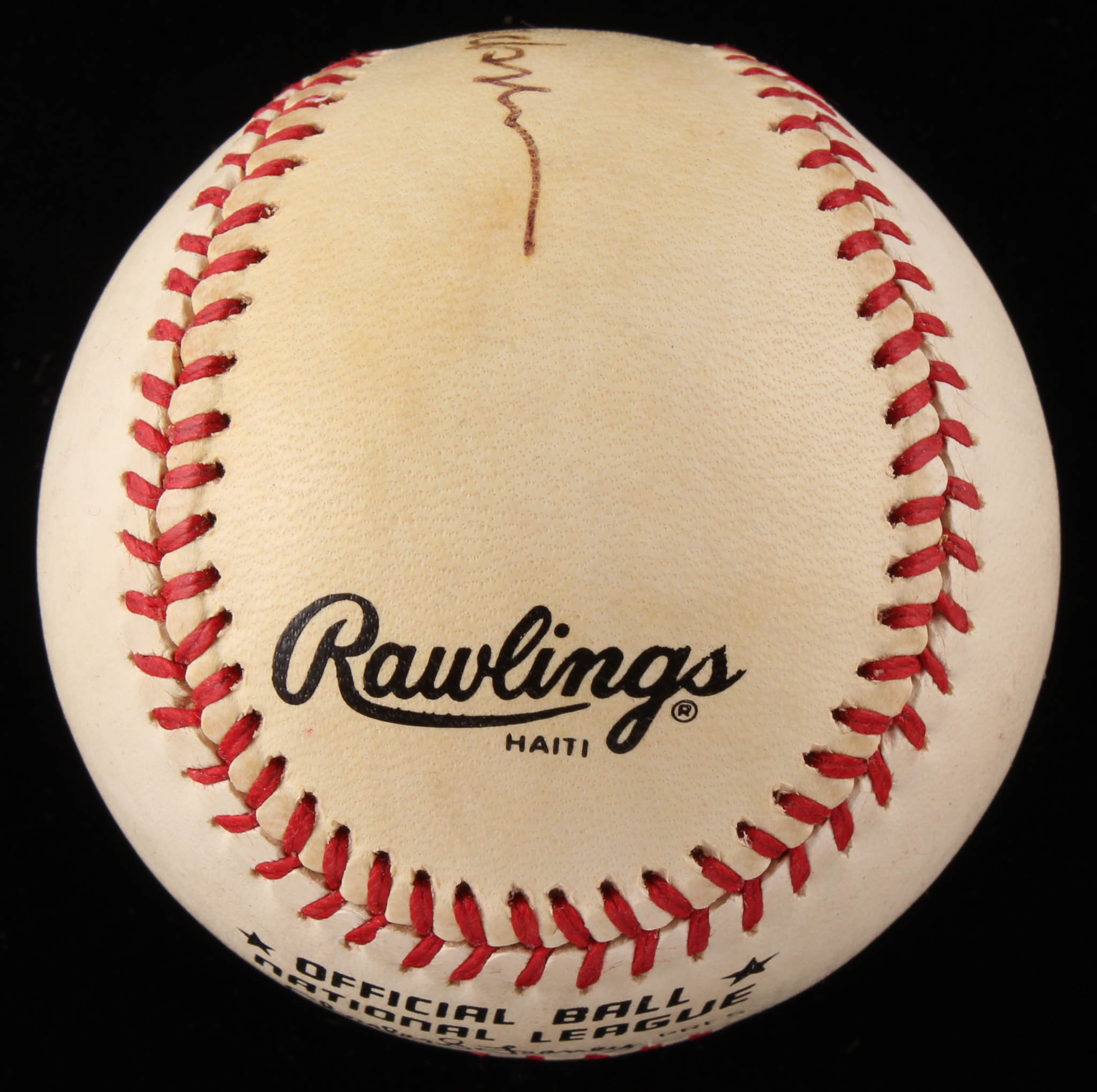 Travis "Stone Wall" Jackson Signed ONL Baseball (JSA ALOA) | Pristine ...