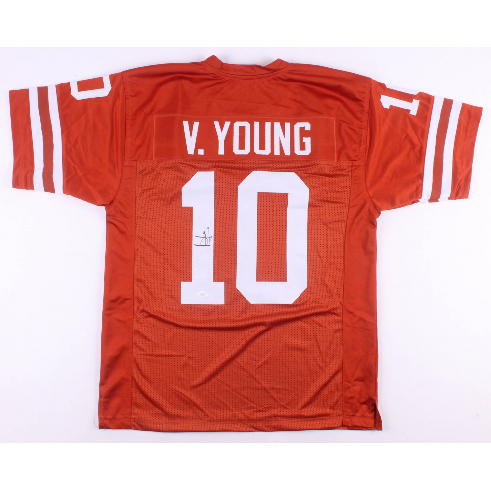 Vince Young Signed Texas Longhorns Jersey (JSA COA) | Pristine Auction