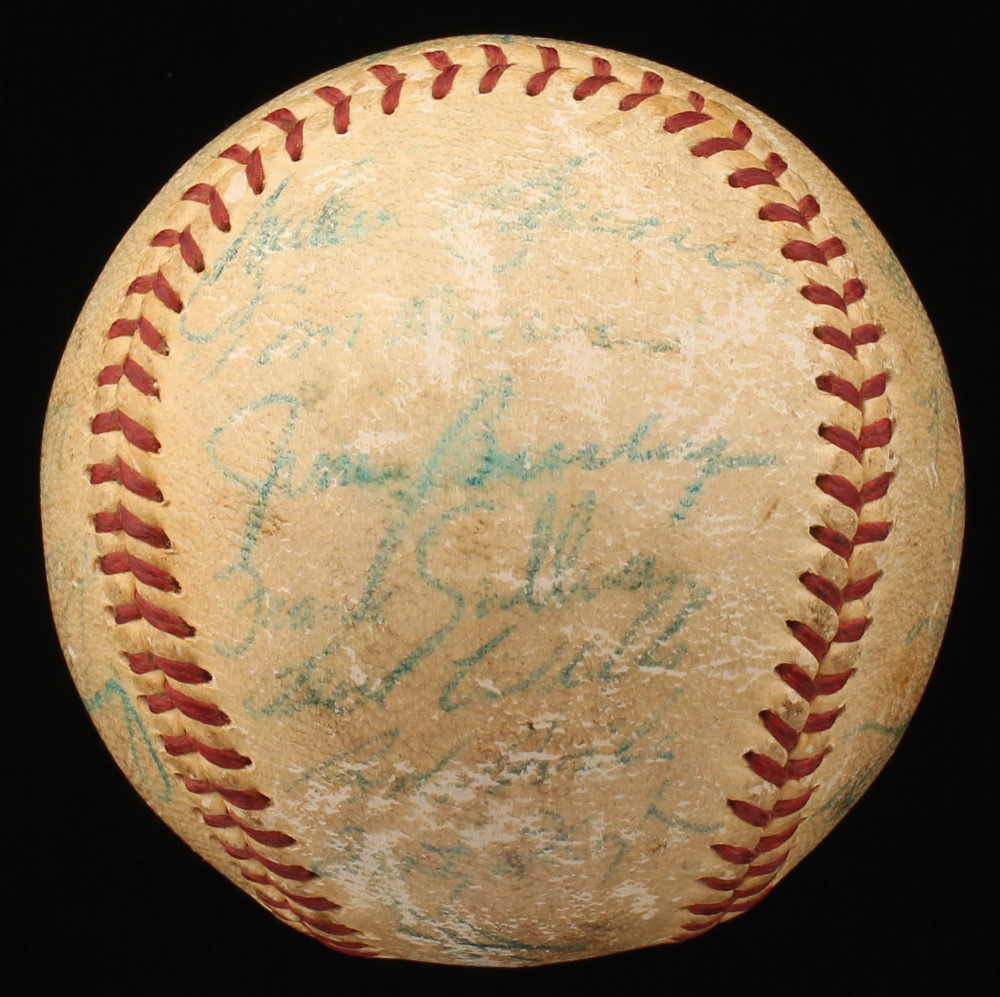 1959 Boston Red Sox Baseball Team-Signed by (28) with Billy Consolo ...