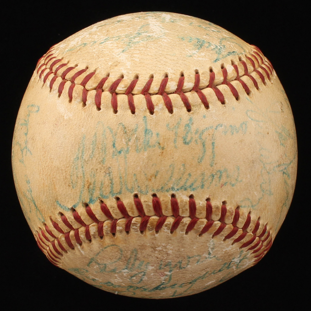 1959 Boston Red Sox Baseball Team-Signed by (28) with Billy Consolo ...