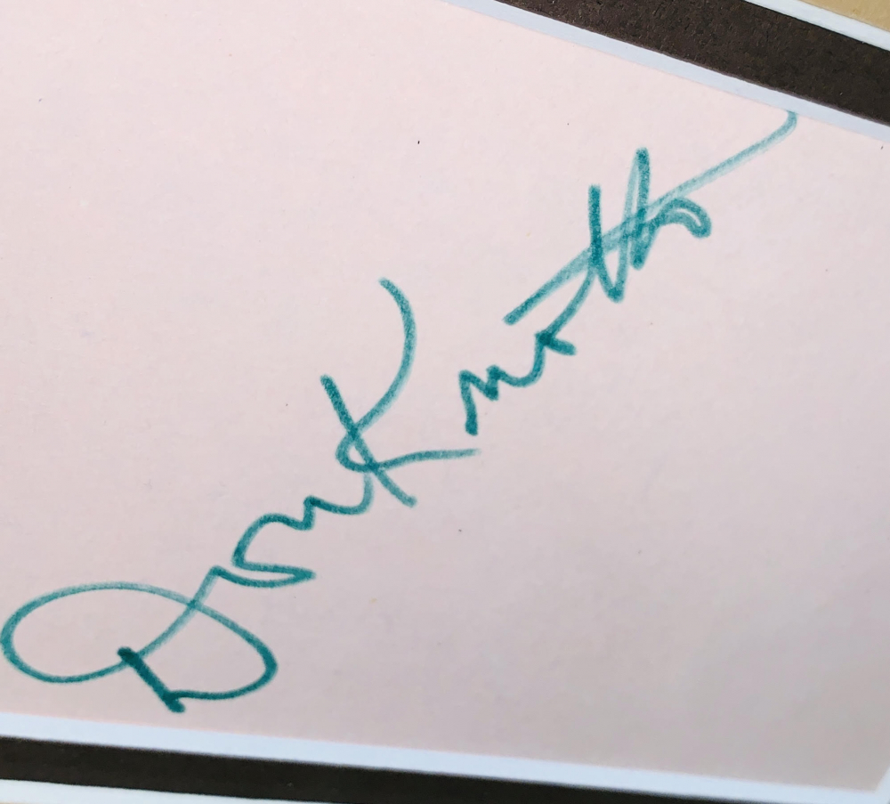 "The Andy Griffith Show" 25x29.5 Custom Framed Display Signed by (6 ...