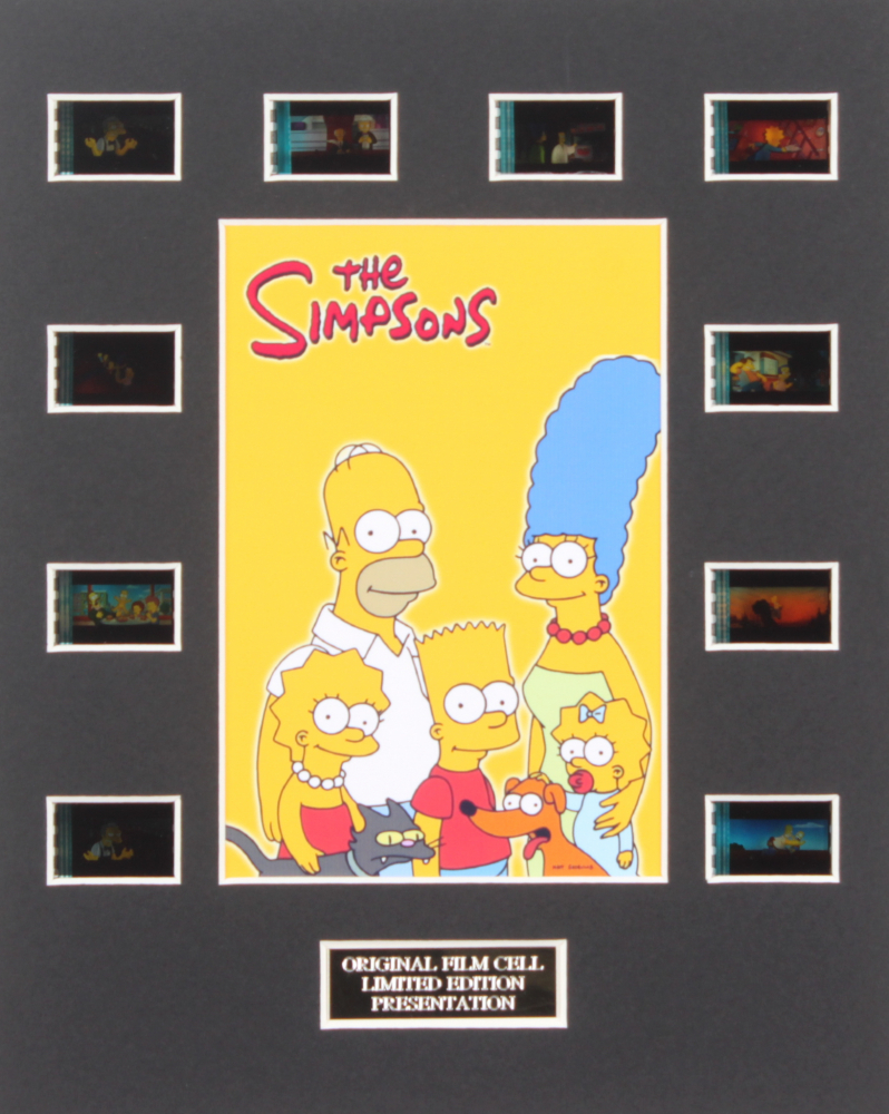 "The Simpsons Movie" LE 8x10 Custom Matted Original Film / Movie Cell ...