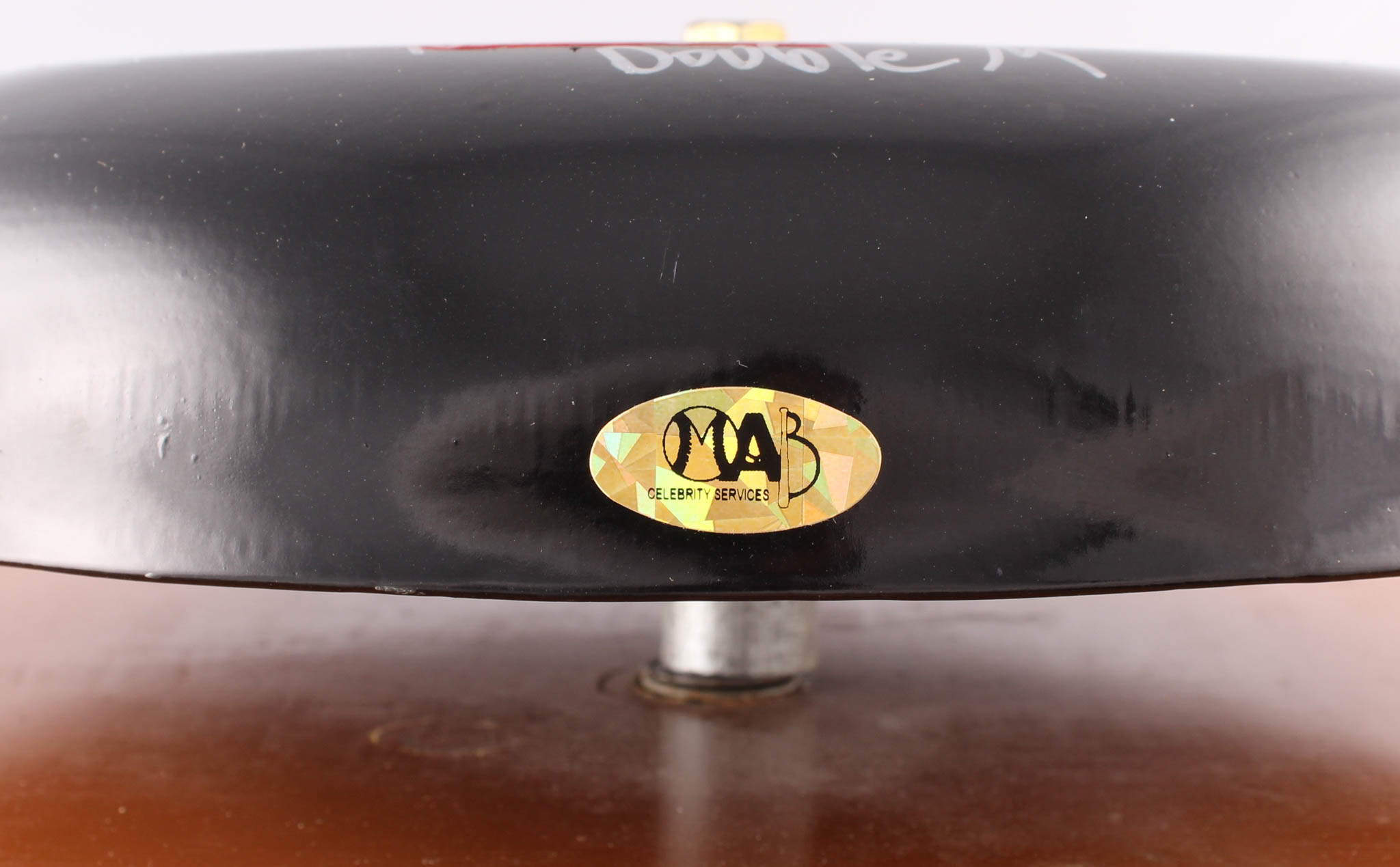 Authentic Ringside Boxing Bell Signed by (9) with Thomas "Hitman ...