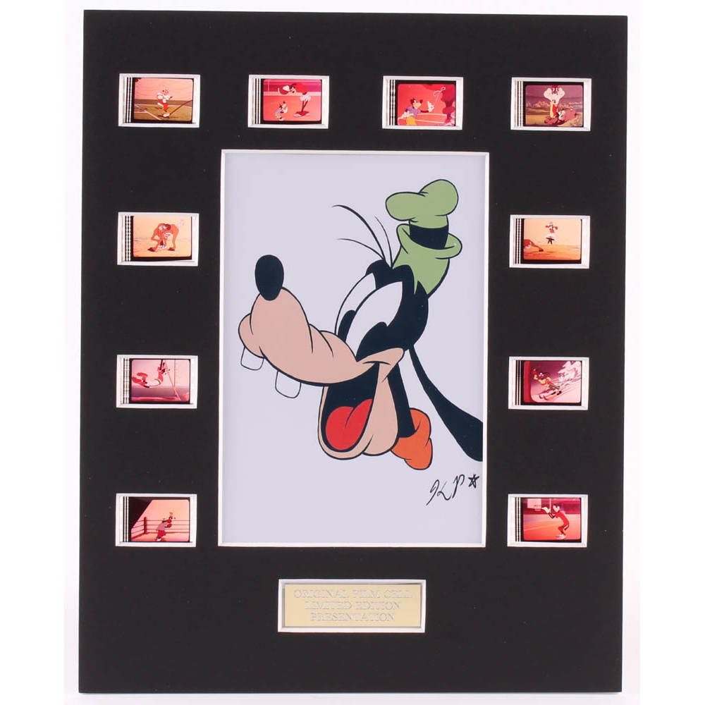 "Goofy" 8x10 Custom Matted Original Film Cell Display | Pristine Auction