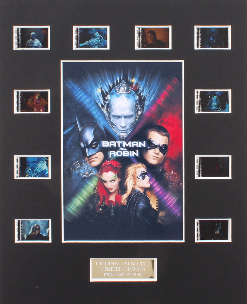 "Batman & Robin" LE 8x10 Custom Matted Original Film / Movie Cell ...