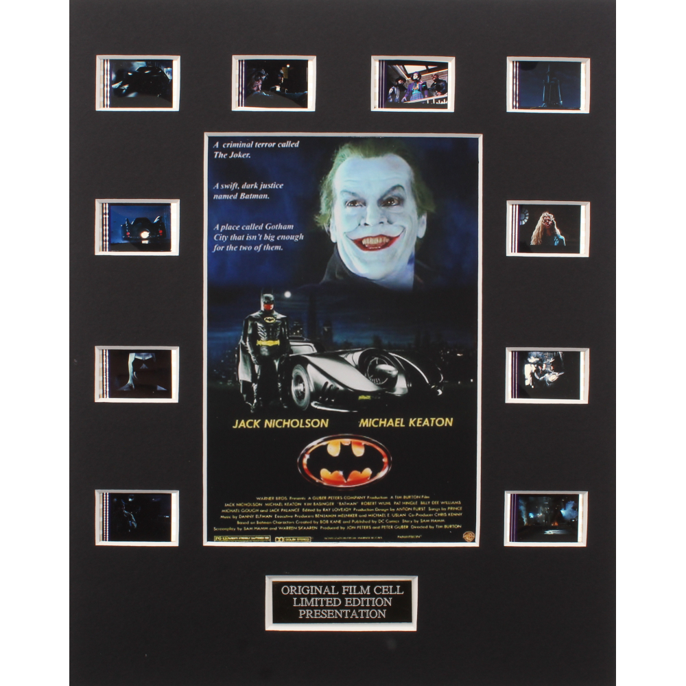 "Batman" LE 8x10 Custom Matted Original Film / Movie Cell Display ...